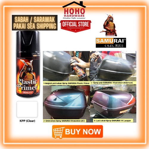 SAMURAI SPRAY TOP COAT PRIMER KPP PLASTIC PRIMER / KP1 PUTTY PRIMER ...