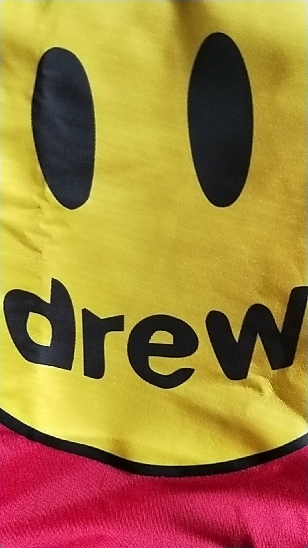 Drew Smiley Face Short-sleeved T-shirt Women European and American ...