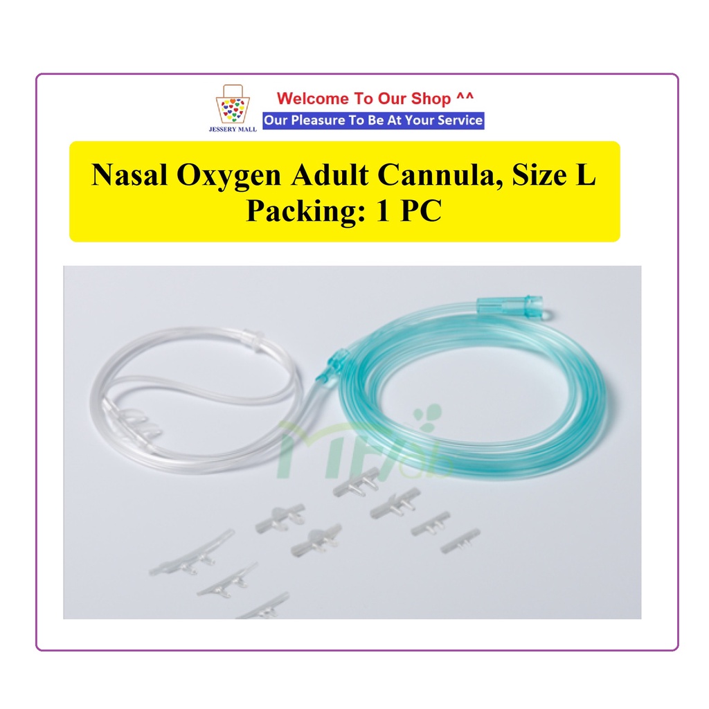 Nasal Oxygen Adult Cannula, Size L (Packing: 1 Piece) | Shopee Malaysia