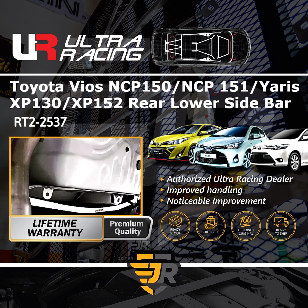 Ultra Racing Safety Bar Toyota Vios Ncp150 1.5 Yaris 1.2 Rear Torsion ...