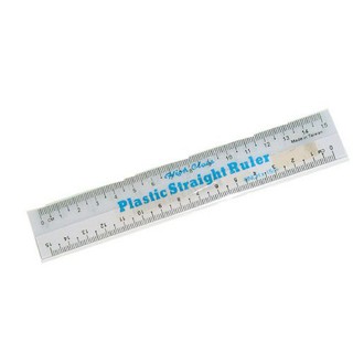 PLASTIC STRAIGHT RULER 15CM / 20CM / 30CM / PEMBARIS PLASTIK /PVC STUDENT RULER / HIGH CLASS ...