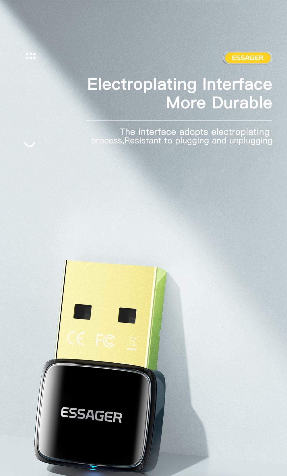 Essager Bluetooth 5.0 Signal Transmission Device Bluetooth Adapter for ...