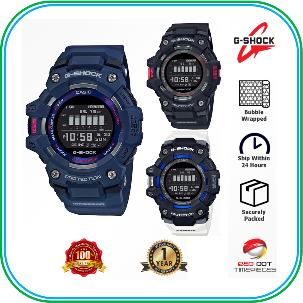 Casio G-SHOCK G-Squad GBD-100-1DR / GBD-100-2DR / GBD-100-1A7DR / GBD ...