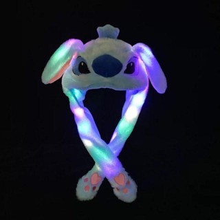 [READY STOCK] LED Rabbit Hat Moving Ear Dance Cute Cartoon Plush Toy ...