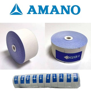 Amano Watchman Clock Paper Tape Paper Roll For Amano PR600 Original | Clocking Tape | Amano ...