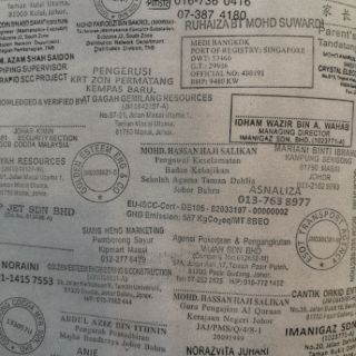 COP GETAH BIASA BULAT / STAMP CHOP | Shopee Malaysia