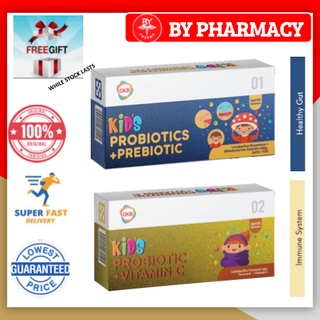 GKB Kids Probiotic & Vitamin C 30s/ Kid Probiotics + Prebiotic 30s ...
