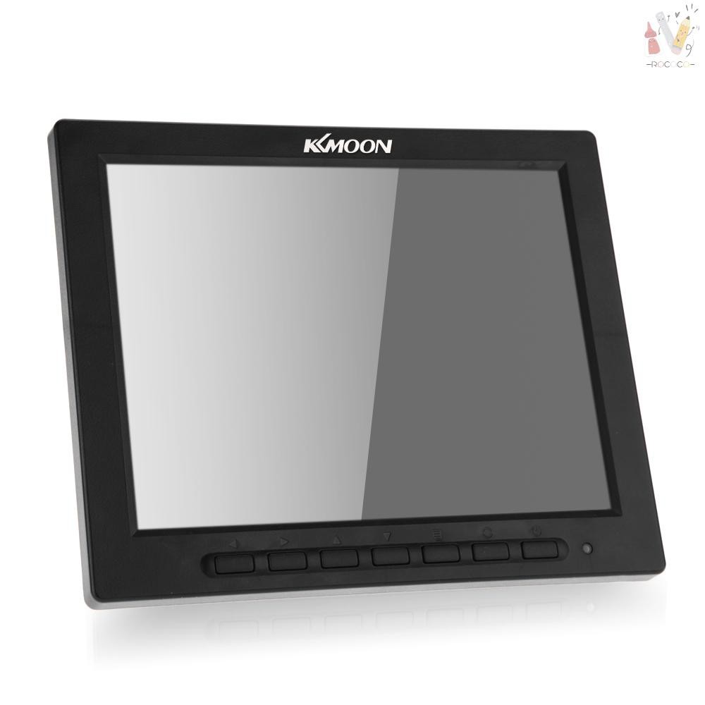 ☀rcc☀ 8" tft lcd color video monitor screen vga bnc av input for pc ...