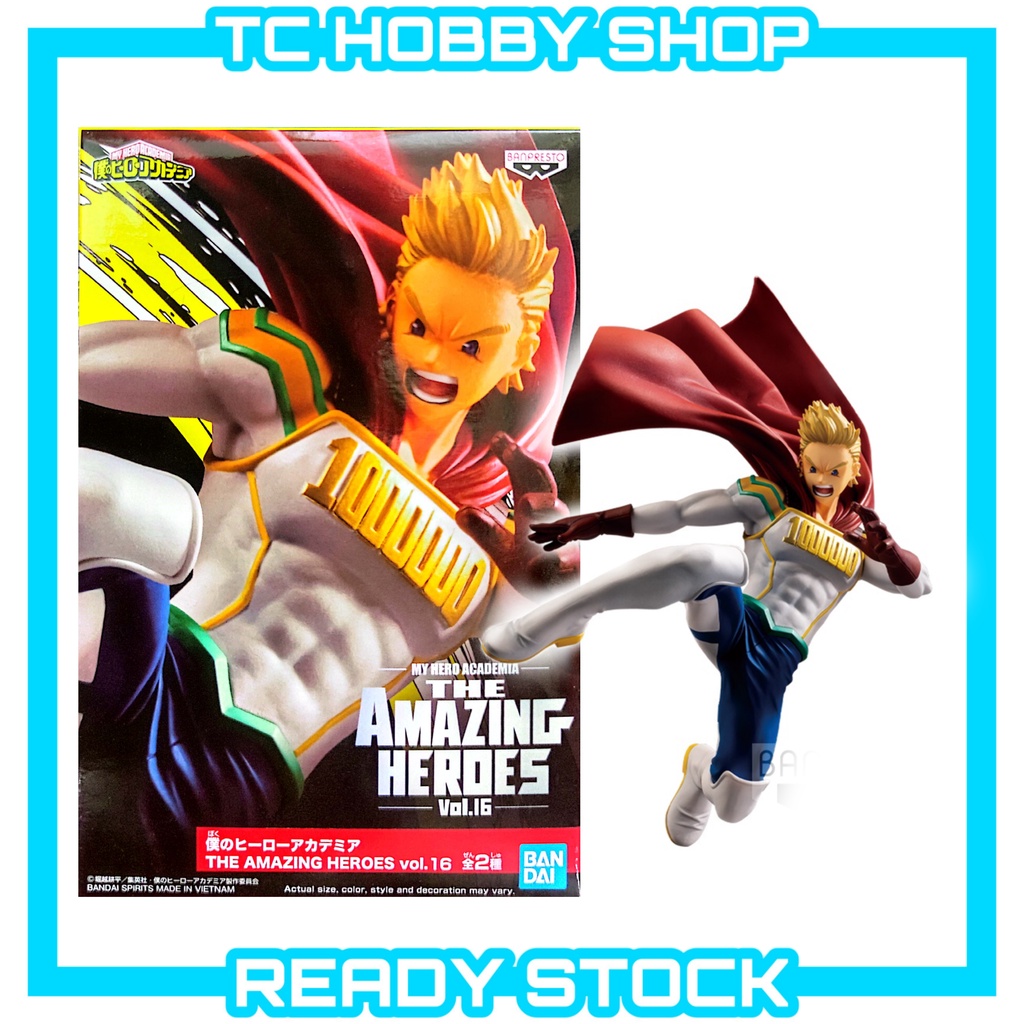 (Ready Stock) Bandai Banpresto LEMILLION MY HERO ACADEMIA THE AMAZING HEROES VOL.16 B | Shopee ...