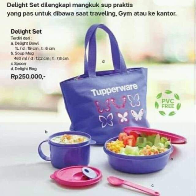 Tupperware Delight Set (Tupperware Indonesia) | Shopee Malaysia