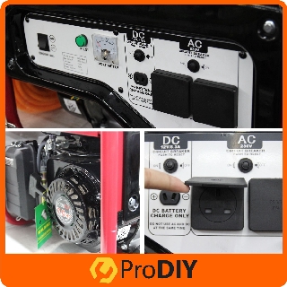 EUROX EGU3800 EuroPower Power Generator Petrol Getset Generator 4 Stroke Portable Gasoline ...