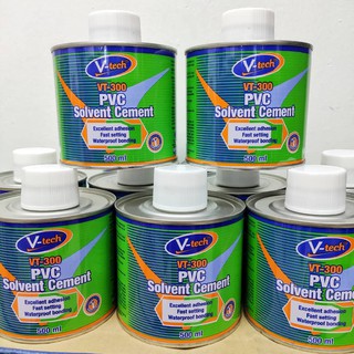 [READY STOCK] V-TECH VT-300 PVC Solvent Cement 500ML - Gum PVC Pipe Glue | Shopee Malaysia