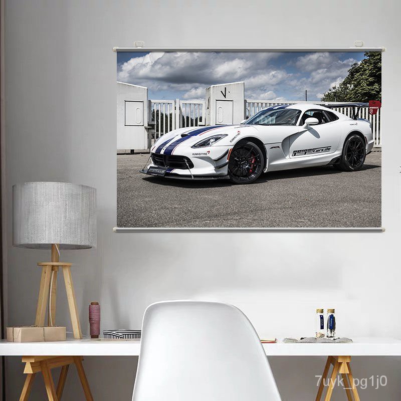 2019Dodge Kereta Viper Hd Kertas Dinding Dinding Pelekat Poster Asrama ...