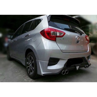 Perodua Myvi 2018 Gen 3 Mugen RS Bodykit Body Kit Skirting Skirt Lip ...