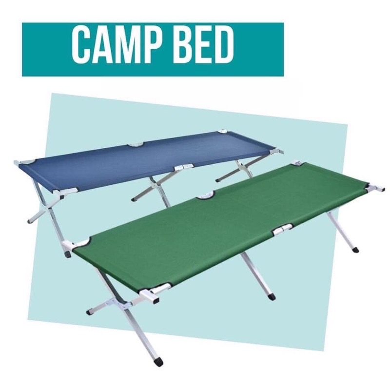 foldable oxford canvas camping camp cot/katil lipat askar | Shopee Malaysia