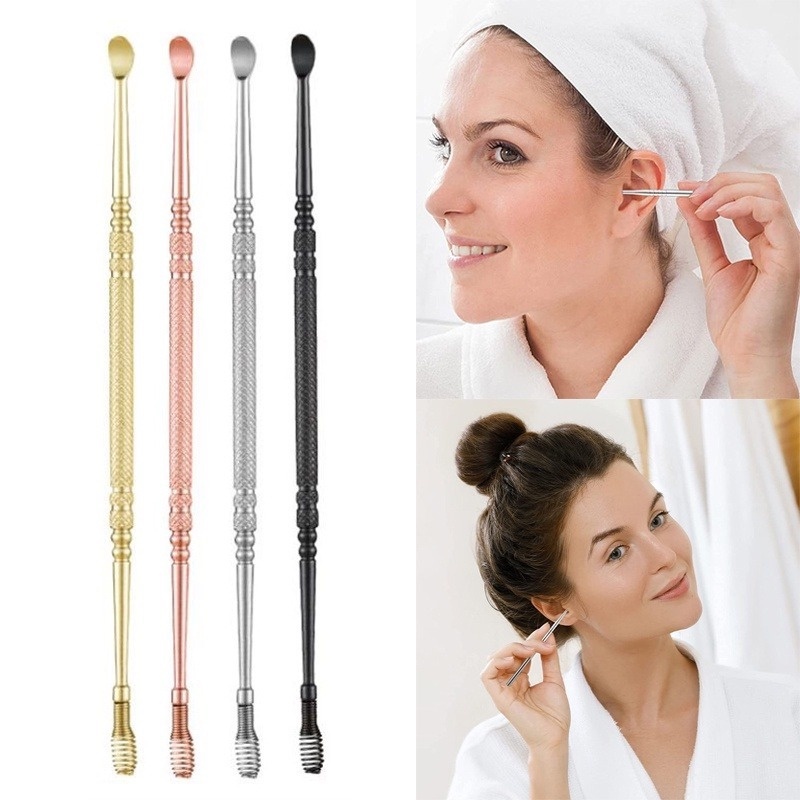 Stainless Steel Cerumen Cleaner / Spiral Spring Ears Cleaning ...