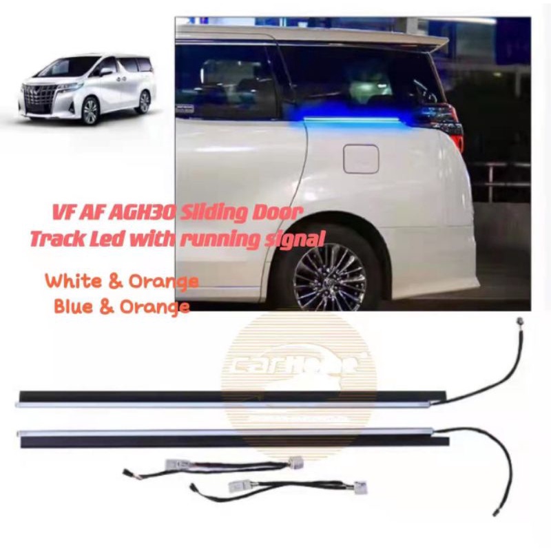 Alphard Vellfire AGH30 sliding door LED light 2015-2021 daylight with ...