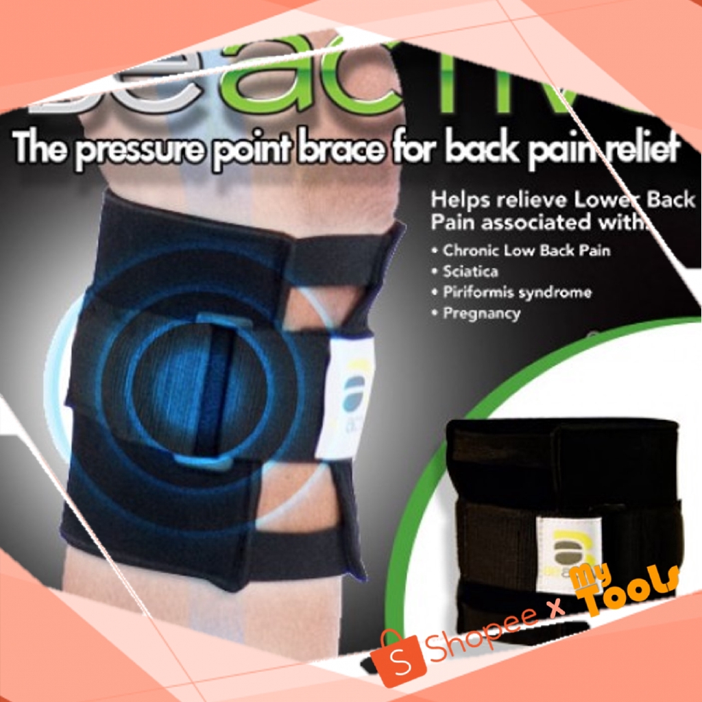 Beactive Pressure Point Brace Back Pain Acupressure Sciatic Nerve Be ...