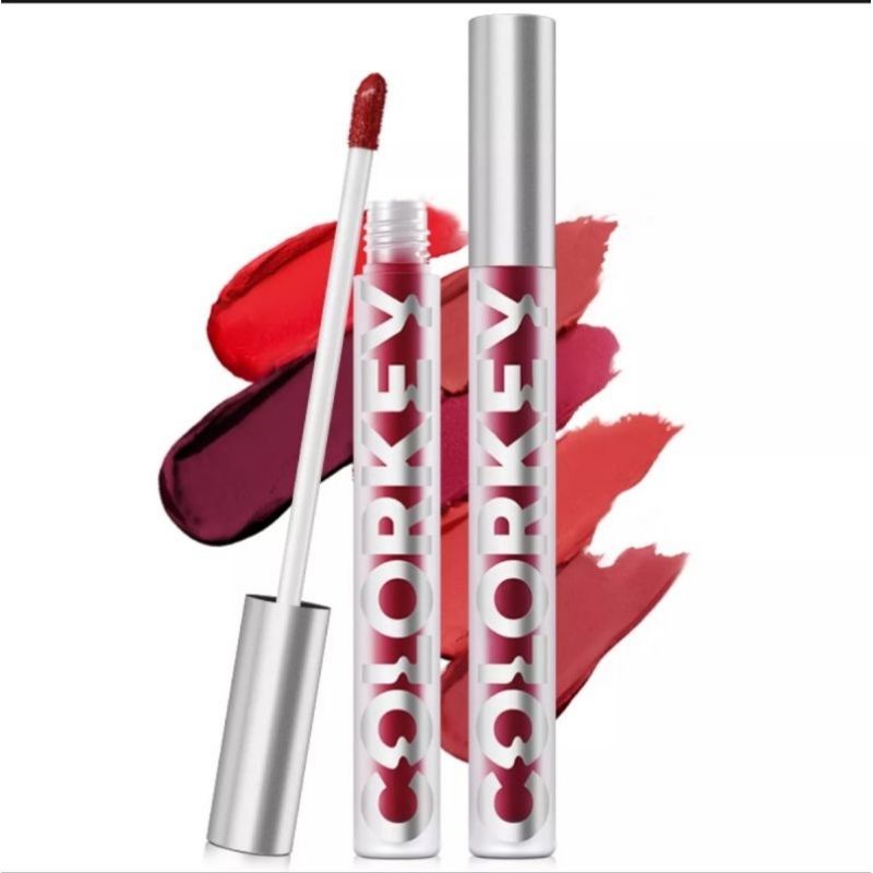 COLORKEY Lip Gloss Glaze Velvet Matte Liquid Lipstick 1.7g | Shopee ...