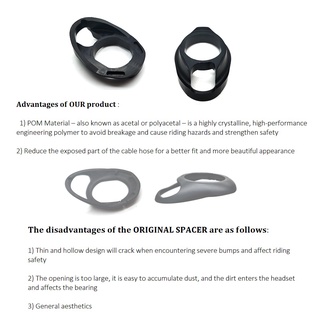 TREK Emonda SLR Madone SL Headset Cable Routing Spacers | Shopee Malaysia