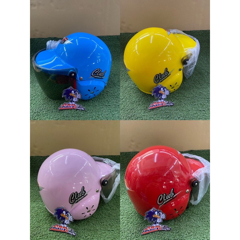 Helmet Budak Game Helmet Dolphin Helmet with Visor | Shopee Malaysia