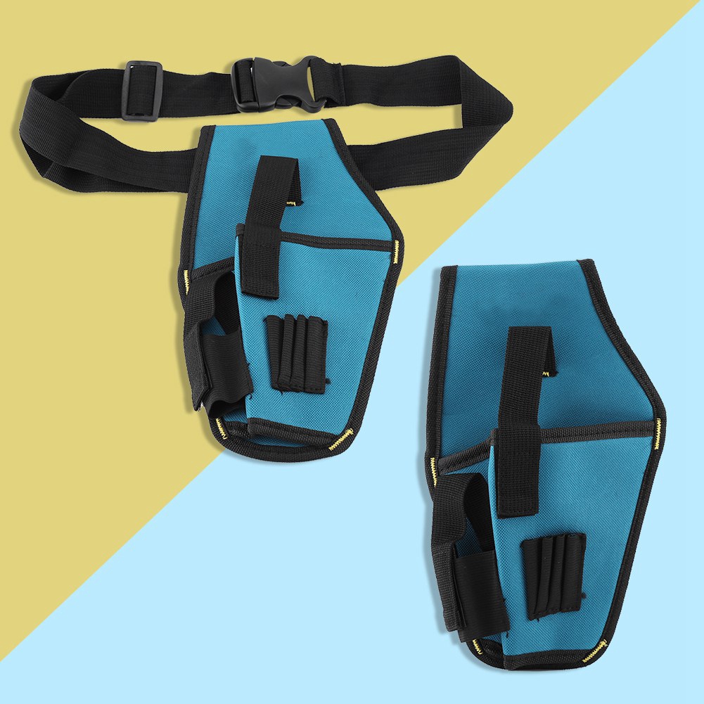 Electric Cordless Drill Holder Waist Tool Bag Storage Pocket | Shopee ...