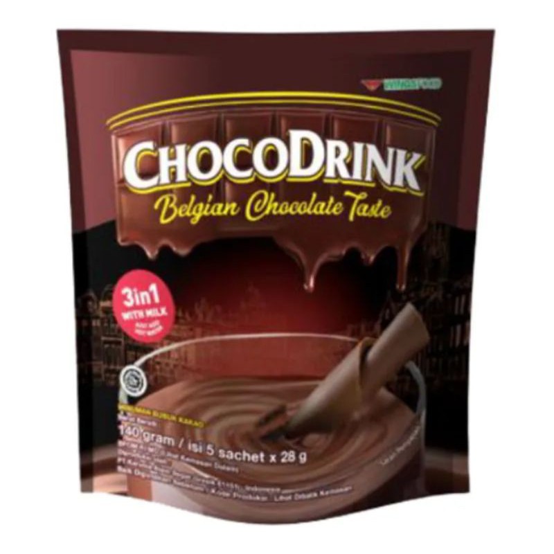 Chocodrink Chocolate Powder Drink Contains 5 Sachets X 28 Grams | BeeCost