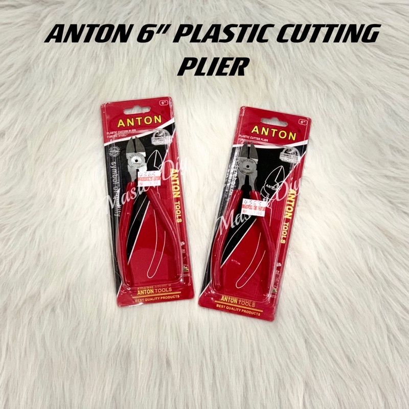 ‼️READY STOCK‼️ANTON 6” HEAVY DUTY PLASTIC CUTTING PLIER / MICRO ...