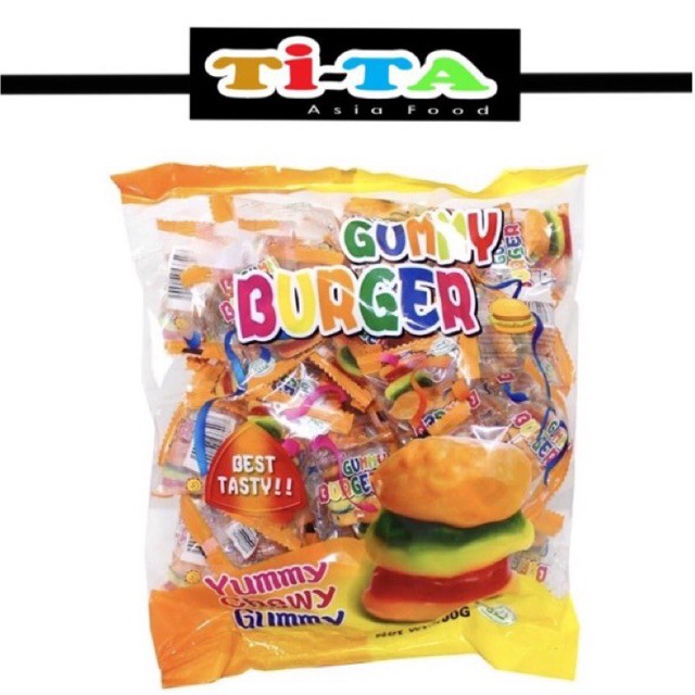 Tita ALi BABA Gummy Burger 400g(40pcs) | Shopee Malaysia