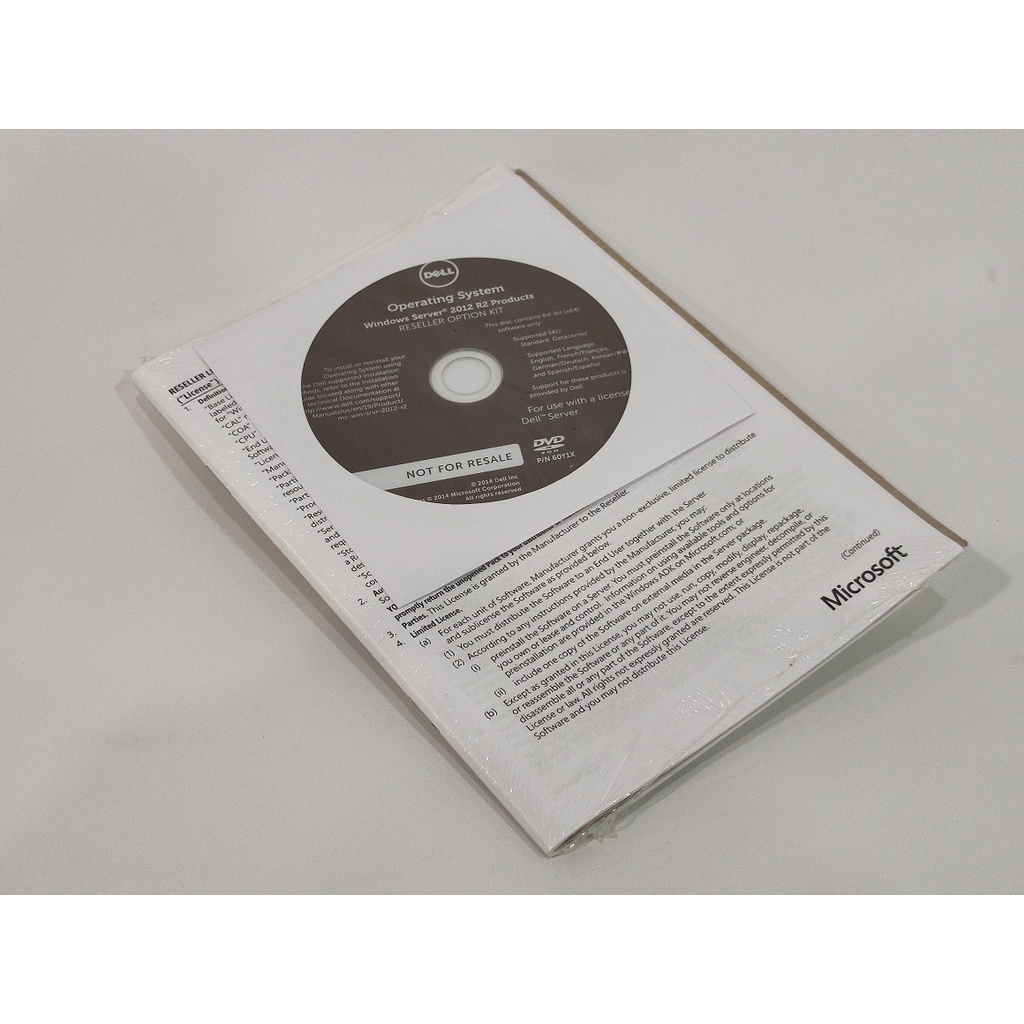 Microsoft Windows Server 2012 R2 Standard Edition ROK(Dell) | Shopee ...