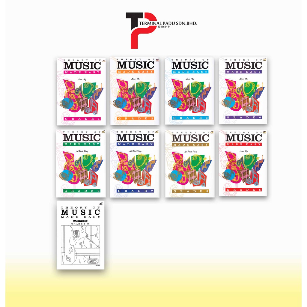Theory of Music Made Easy Grade (1-8) / (2-8) | Shopee Malaysia