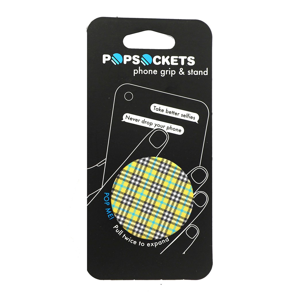 POPSOCKETS - YELLOW TARTAN (ORIGINAL) | Shopee Malaysia
