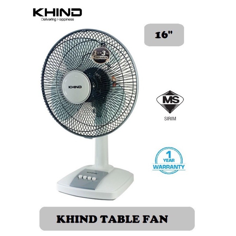 Khind 16” Table Fan TF166 | Shopee Malaysia