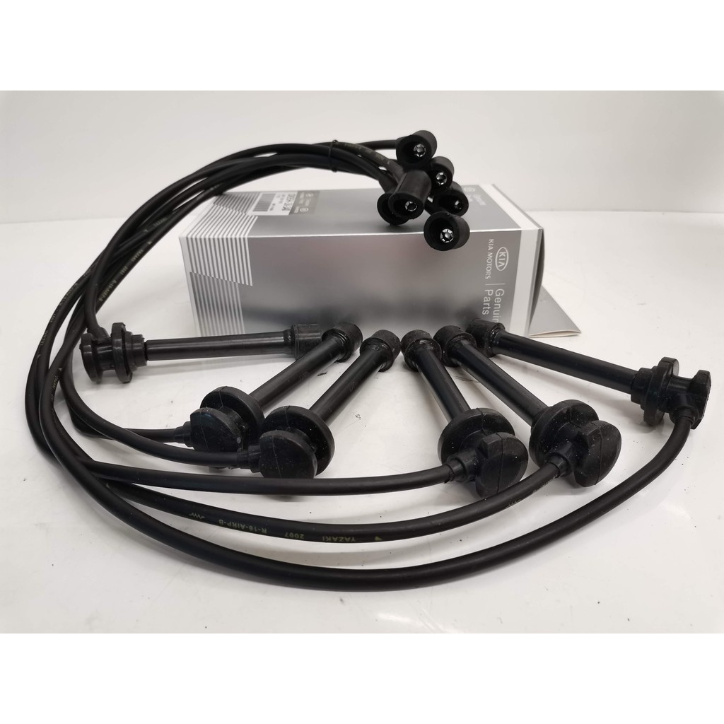 NAZA RIA 2.5 V6 / KIA Carnival Spark Plug Cable Set (6 PCs) | Shopee ...