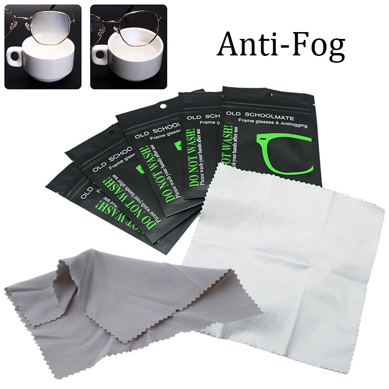 1Pc Reusable Special Anti-fog Molecule Glasses Towelettes/Eyeglass Wipe ...