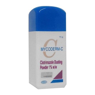 Mycoderm-C Clotrimazole Dusting Powder 1% Kurap/Antifungal (75g ...