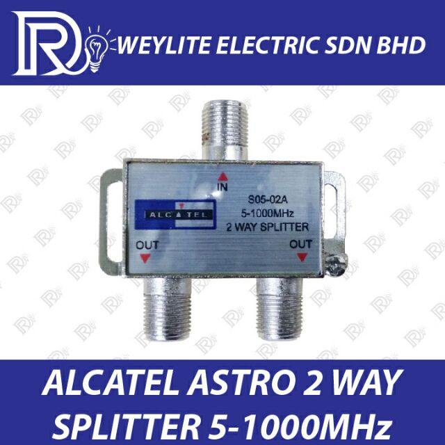 ALCATEL ASTRO 2 WAY SPLITTER | Shopee Malaysia