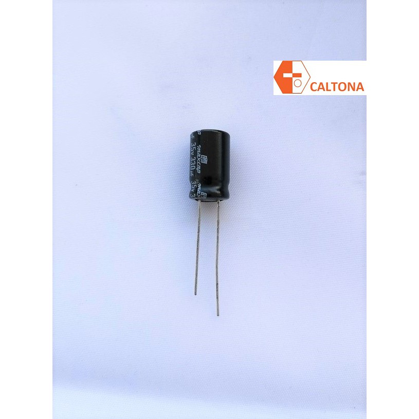 Capacitor 35v 330uf Electrolytic Capacitor, Aluminum Electrolytic ...