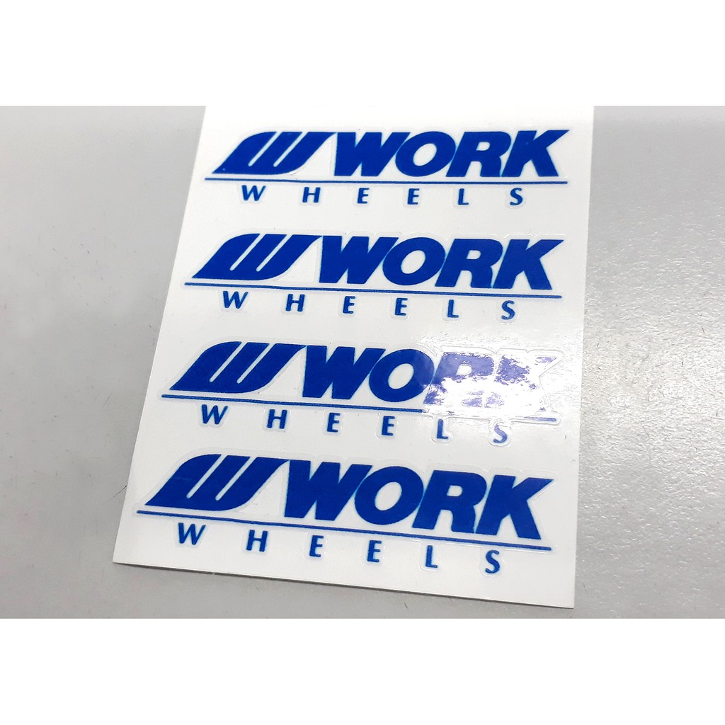 WORK MEISTER S1 rim - sticker kit | Shopee Malaysia