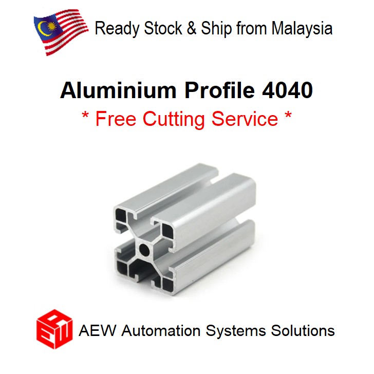 Aluminium Profile 4040 for European Standard [ Customize Length ...