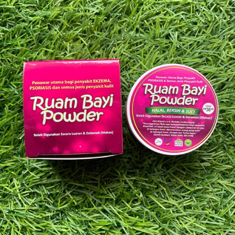 RUAM BAYI POWDER UNTUK SEMUA JENIS PENYAKIT KULIT | Shopee Malaysia