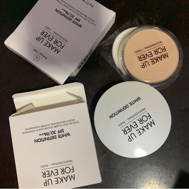 Makeup Forever White Definition Powder Foundation | Saubhaya Makeup