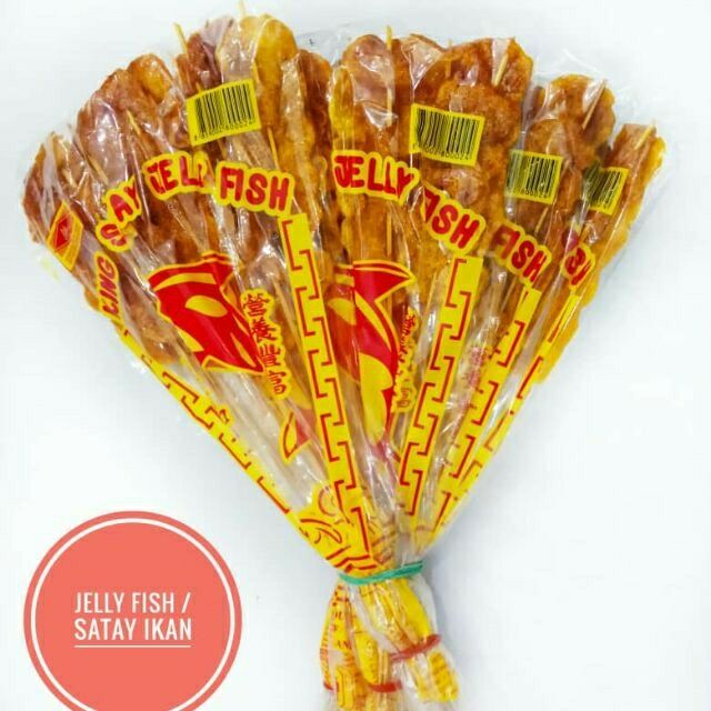 SATAY IKAN JELLY FISH 12 STICKS 1Pack | Shopee Malaysia