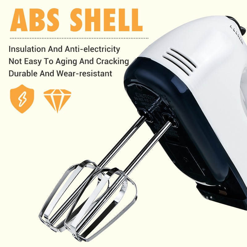 7-speed Adjustable Electric Cream Cake Mixer Cake Milker Butter Egg ...