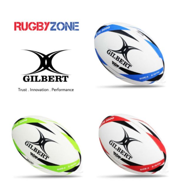 Gilbert GTR 3000 MSSM SUKMA Training Rugby Ball Bola Ragbi Latihan ...