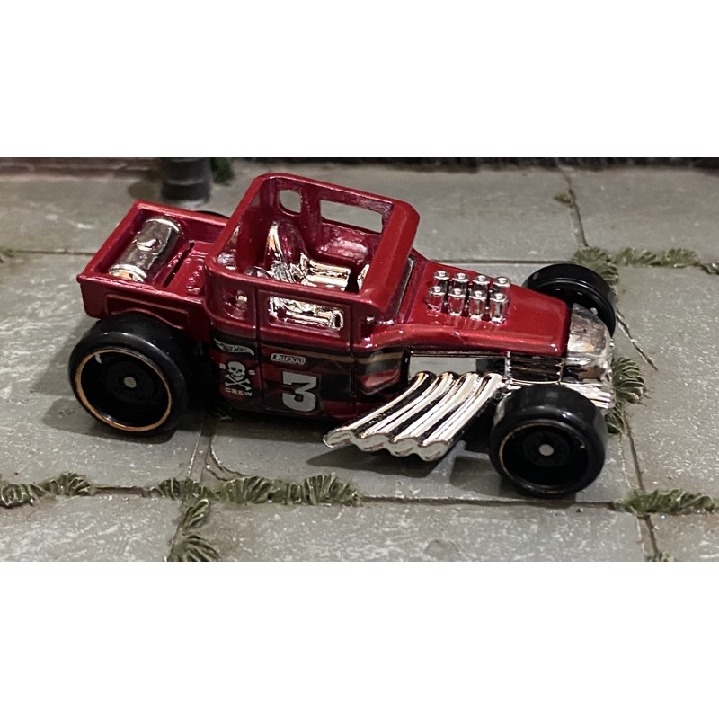 HOT WHEELS BONE SHAKER RED LOOSE | Shopee Malaysia