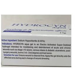 Hydrocyn Aqua Wound Gel 15g [EXP: December 2022] | Shopee Malaysia