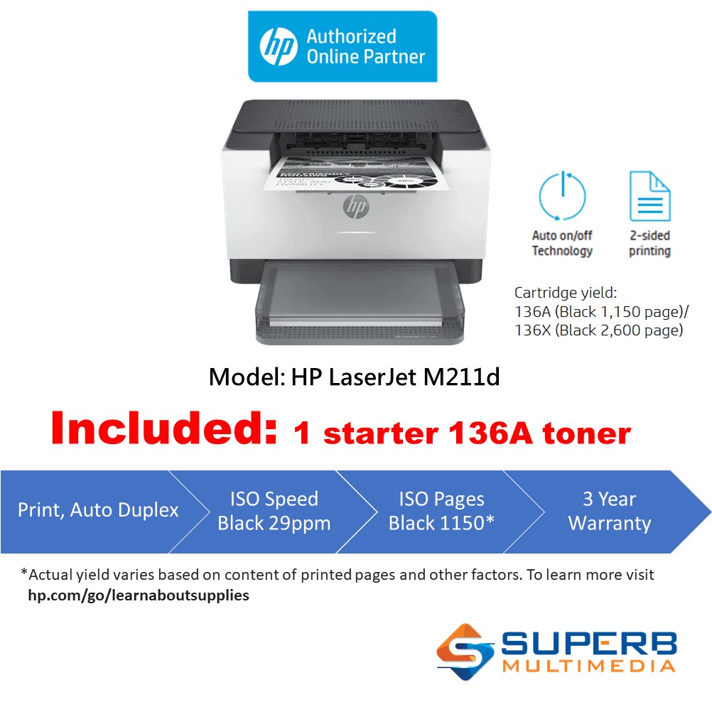 HP LaserJet M211d Printer | Shopee Malaysia