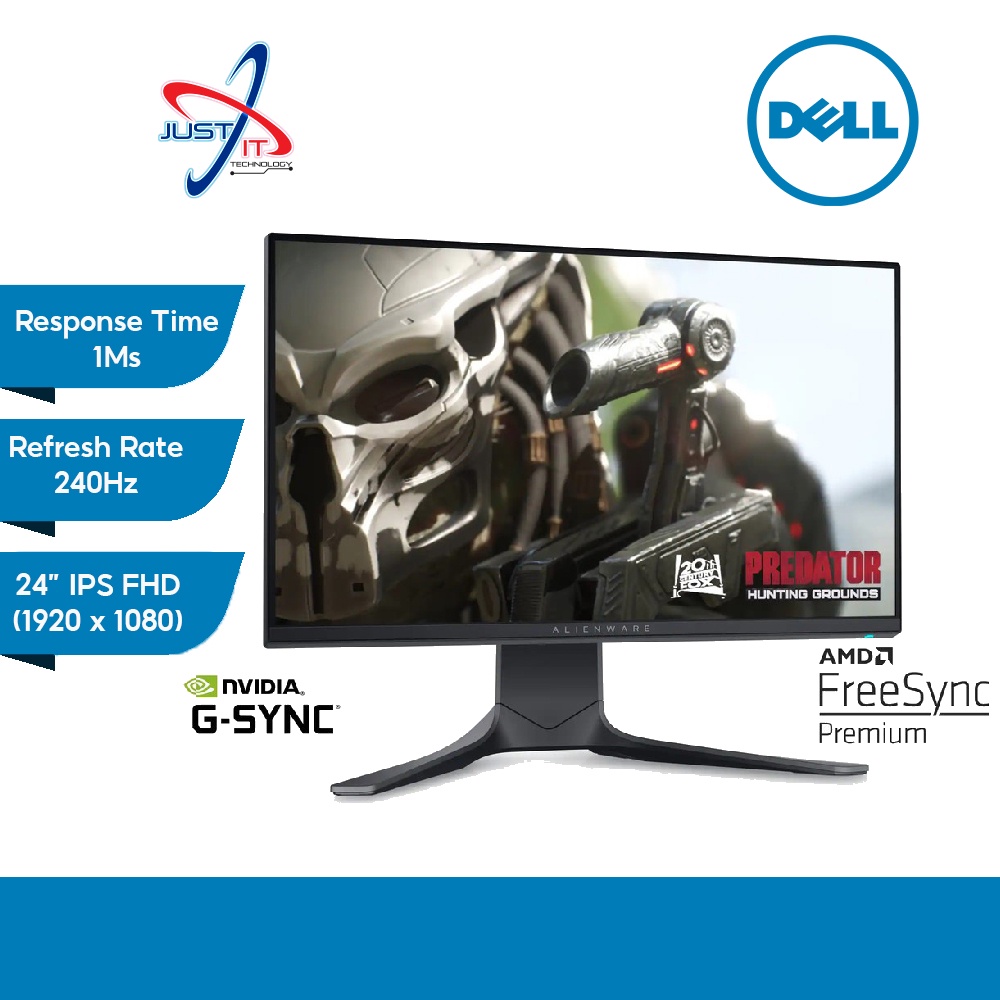 Dell Alienware AW2521HF 24.5" 1Ms 240Hz IPS FHD Gaming Monitor | Shopee ...