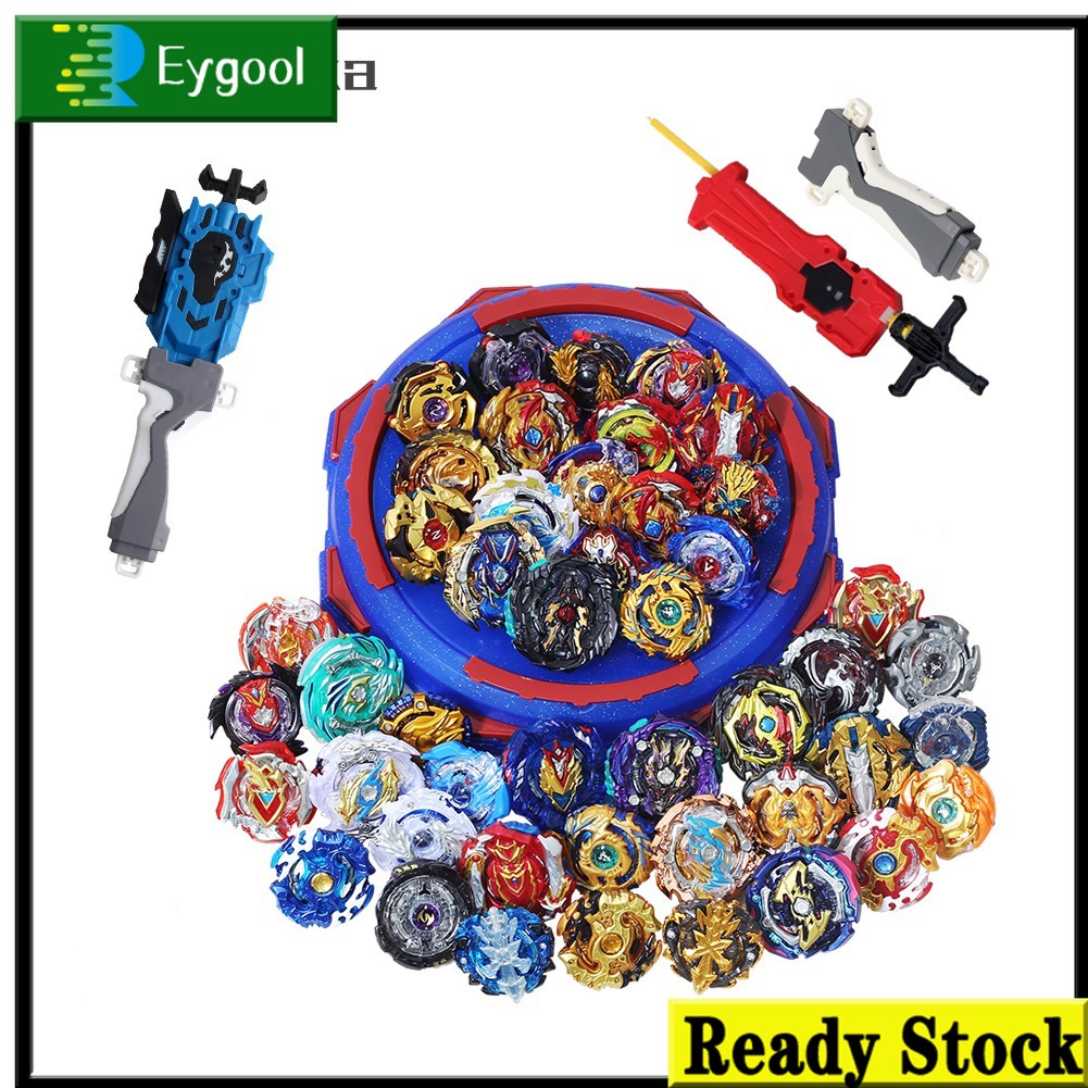 Eygool store Beyblade Burst Toy Set With Handle Launcher Beybalde Kid's Beyblade Toys Boy Gifts ...